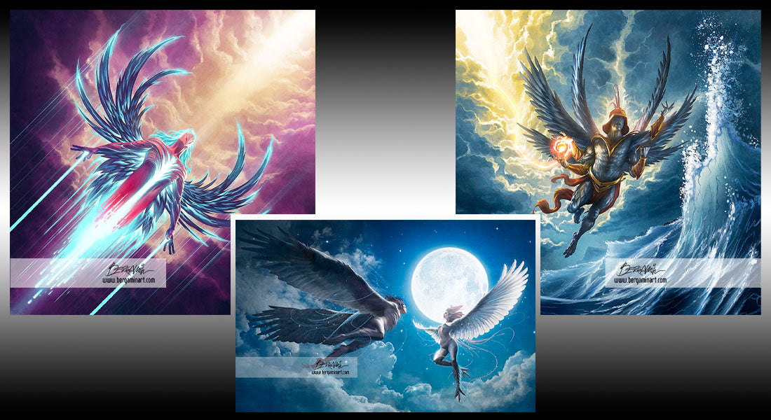 Winged Beings Bundle – Bergamin Art