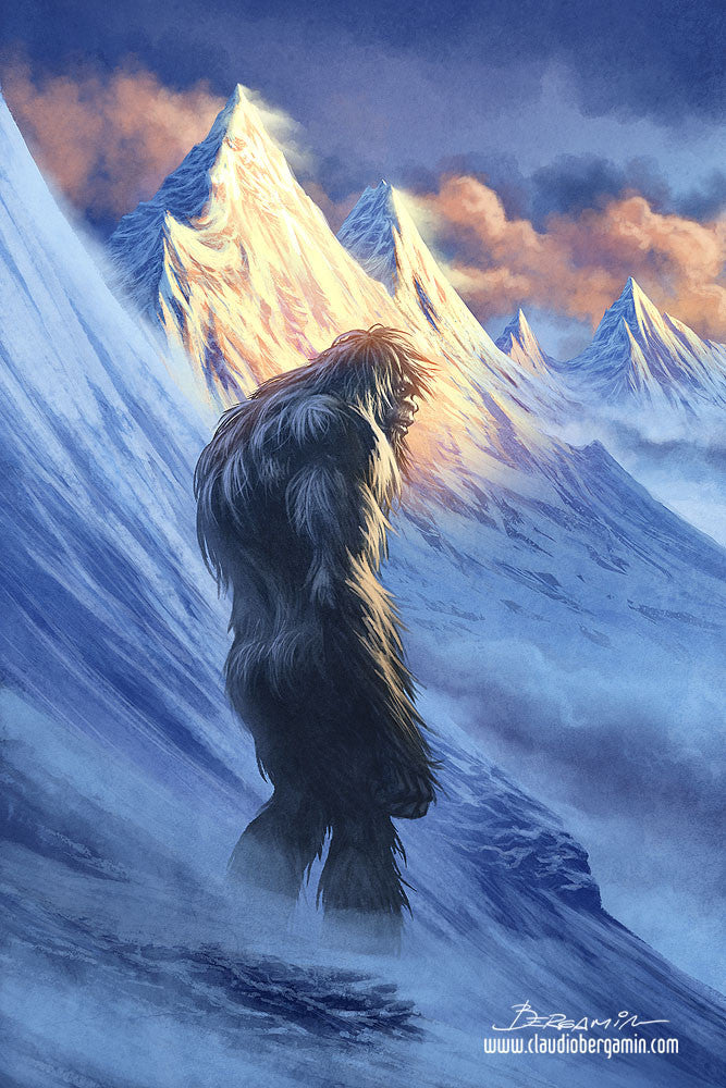 The Yeti · Signed Art Prints – Bergamin Art